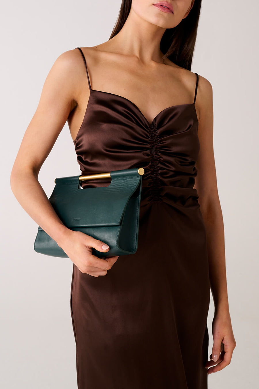 KINNON EVE CLUTCH BAR BAG - SERPENTINE – K I N N O N
